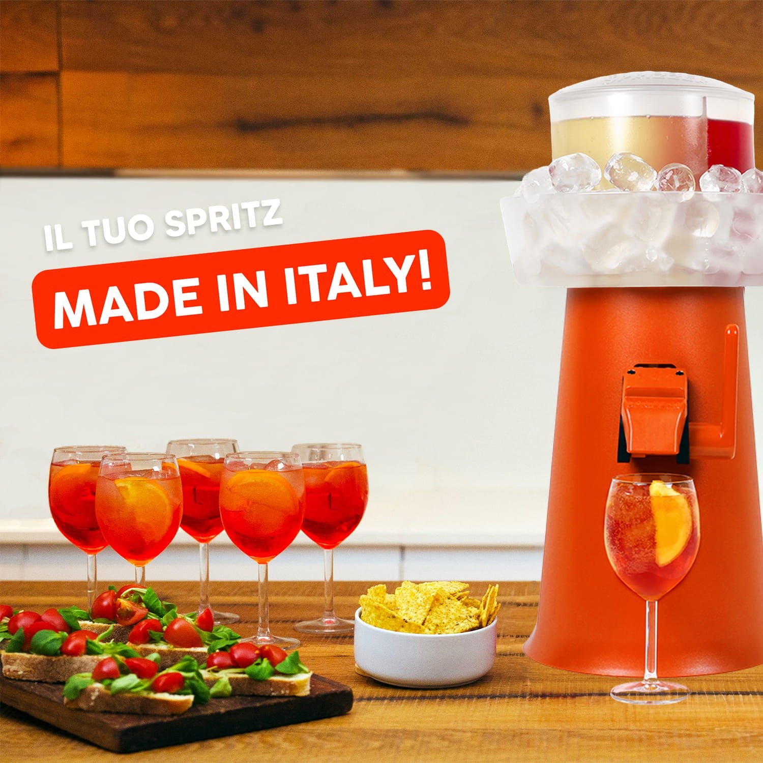 Sprizzer: the Aperol Spritz machine for your home parties. – Sprizzer srl