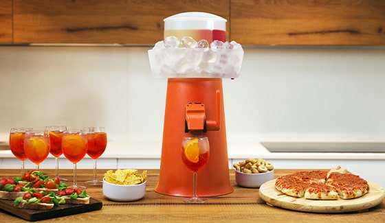 Spritzer : la machine pour réaliser le Aperol Spritz parfait en ...
